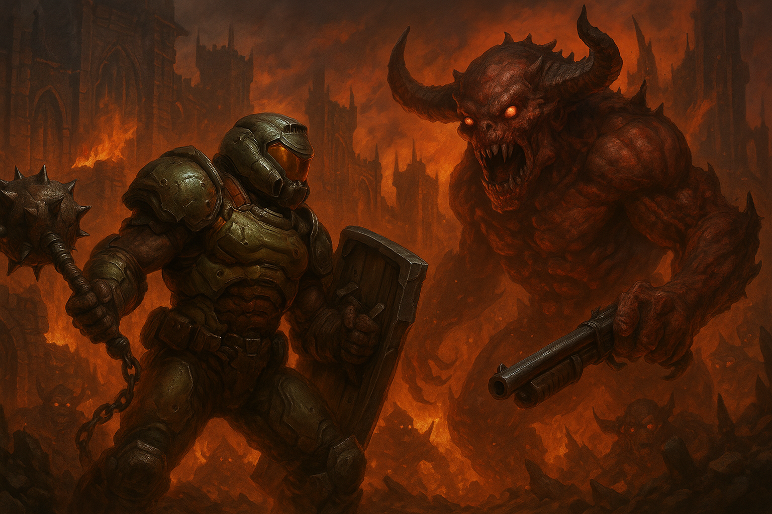Medieval Mayhem Awaits in DOOM: The Dark Ages | GetJar